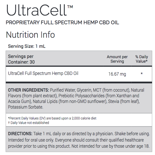 Ultra Cell Full Spectrum Oil - BERRY – Four Seasons OBGYN